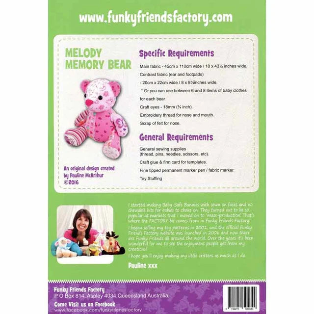 Pattern Melody Memory Bear Funky Friends Factory – K&K Logo