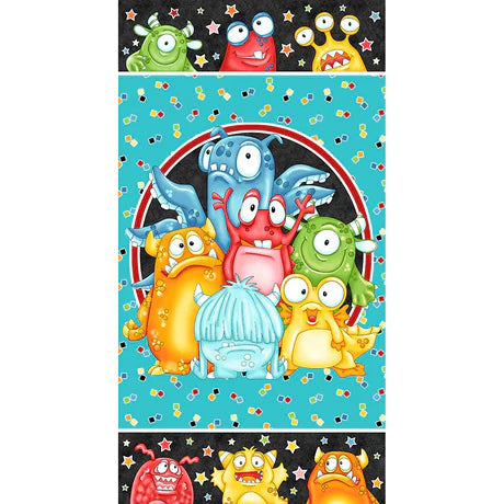 Monster'ocity 24" Monster Panel Multi Glow in the Dark Q1239PG-91 – K&K ...