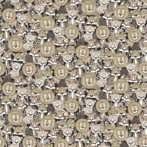 Big Kitties 1630-49 Multi by Shelly Comiskey for Henry Glass Fabrics ...