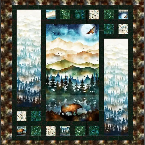 Pattern - Triptych: Panel Quilt to Accommodate both Vertical/Horizonta ...