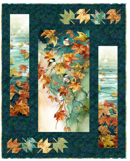 Pattern - Autumn Blaze Quilt Pattern PC-323 - Paper Pattern – K&K Logo