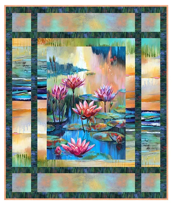 Pattern - LOTUS PICTURE PERFECT Quilt Pattern by Tourmaline & Thyme – K ...