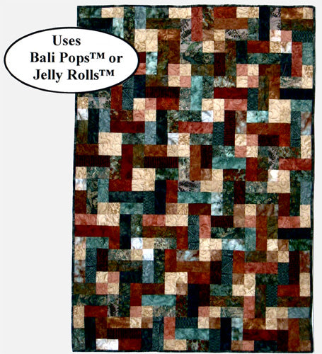 Roll ‘N’ Pop Gems – pattern – DSY210 – K&K Logo