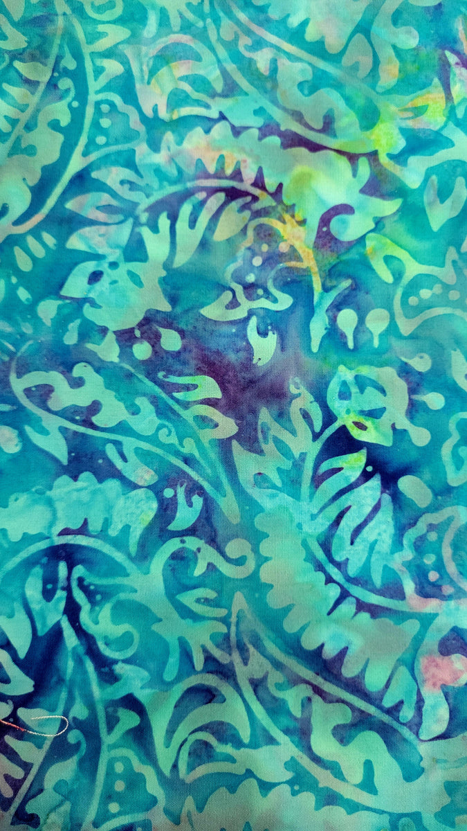 Batik - Lt. Blue & Royal green fern # 125 – K&K Logo Designs, Ltd ...